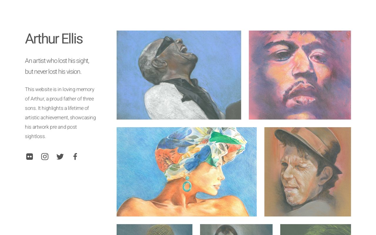 Arthur Ellis | Blind Artist